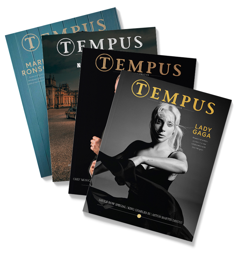 Annual subscription (4 issues per year) - Tempus Magazine