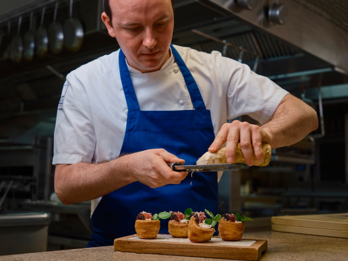 Try Elliot Grover's British-themed Oscars menu at 45 Park Lane - Tempus ...