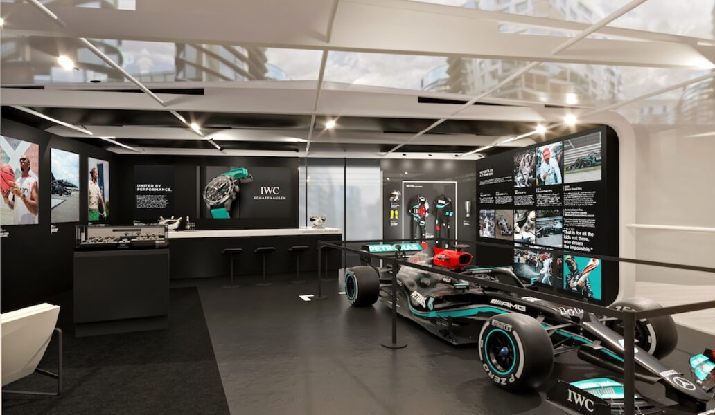 IWC Schaffhausen and Lewis Hamilton launch Battersea pop up - Tempus ...