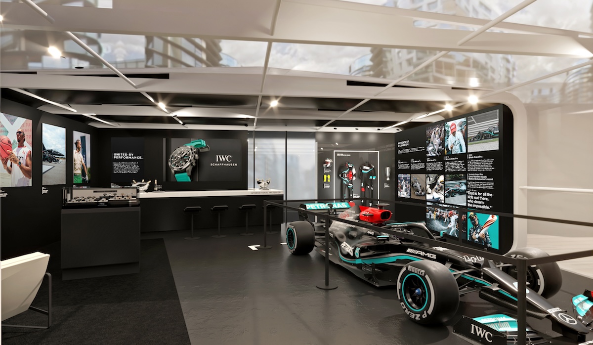 IWC Schaffhausen and Lewis Hamilton launch Battersea pop up - Tempus ...