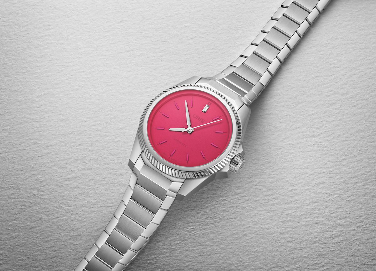 Oris launches hot pink ProPilot X Miss Piggy Edition watch - Tempus ...
