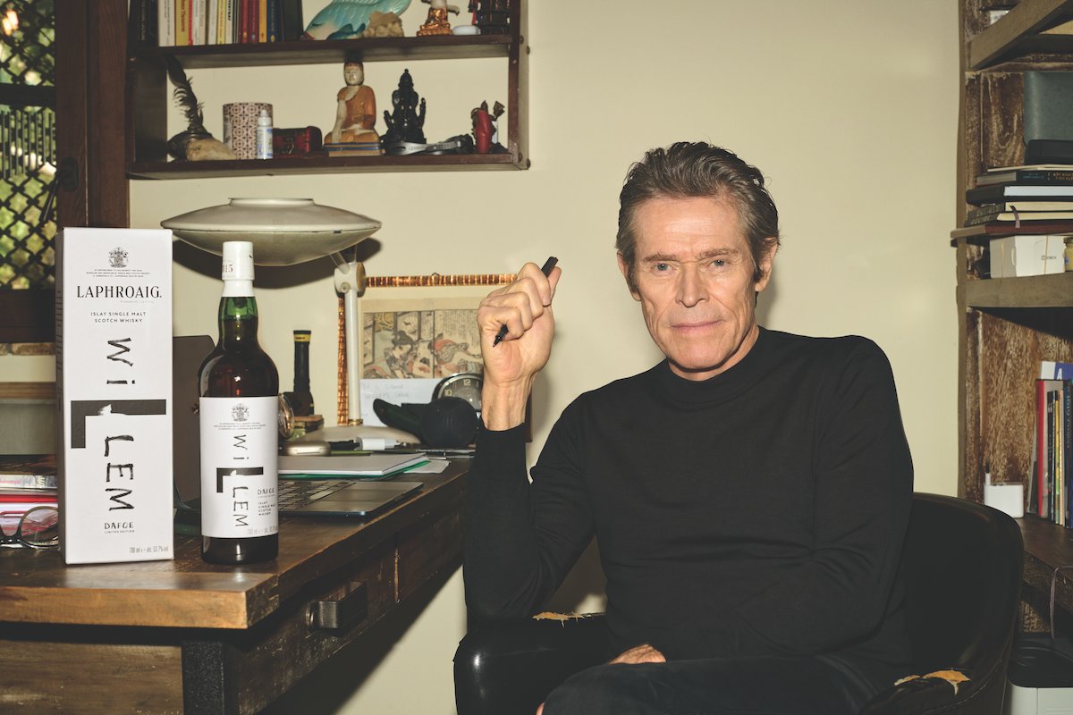 Laphroaig unveils new whisky collaboration with actor Willem Dafoe ...