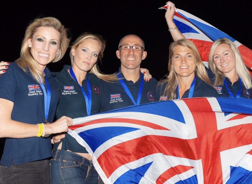 Falling with style: inside the British Female Formation skydive team