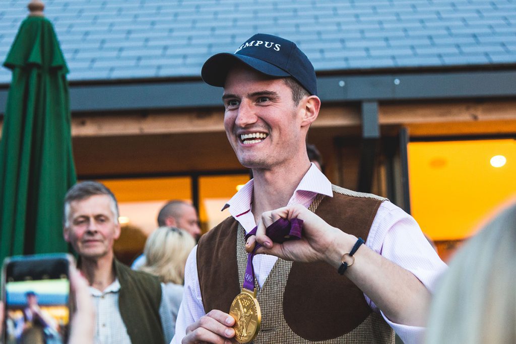 How Olympic shooting champion Peter Wilson is inspired by Mo Farah