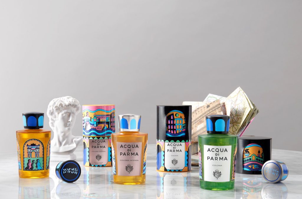 Acqua di Parma collaborates with artists at Harrods