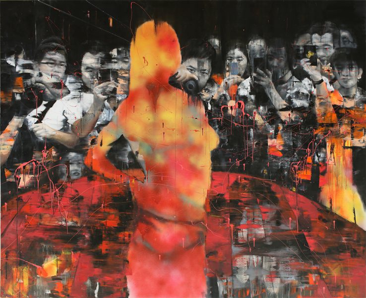 Chinese artist Li Tianbing brings conflict and colour to Mayfair