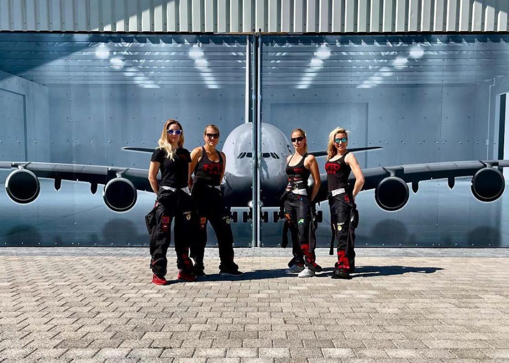 Falling with style: inside the British Female Formation skydive team