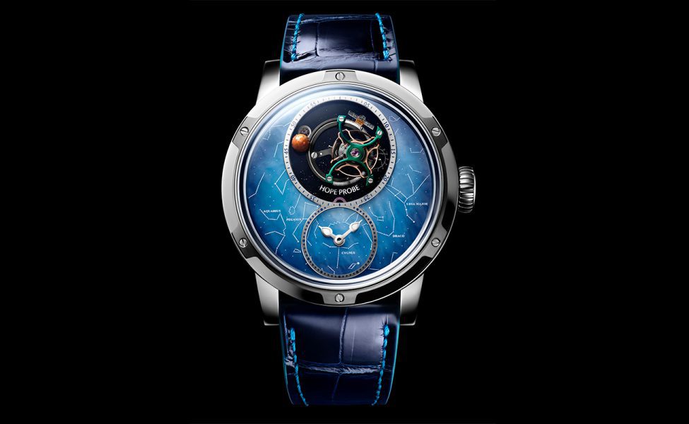 Louis Moinet has launched a unique timepiece containing Martian ...