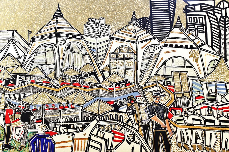 Sports artist Ben Mosley on action painting, Ed Sheeran and the ...