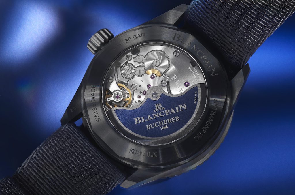 Bucherer introduces the Blancpain Fifty Fathoms Bathyscaphe Bucherer Blue